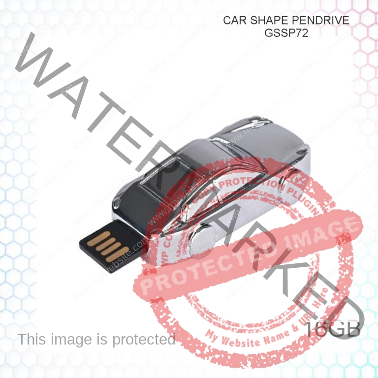 Car Shape Metal Pendrive 16GB - Gifting Source