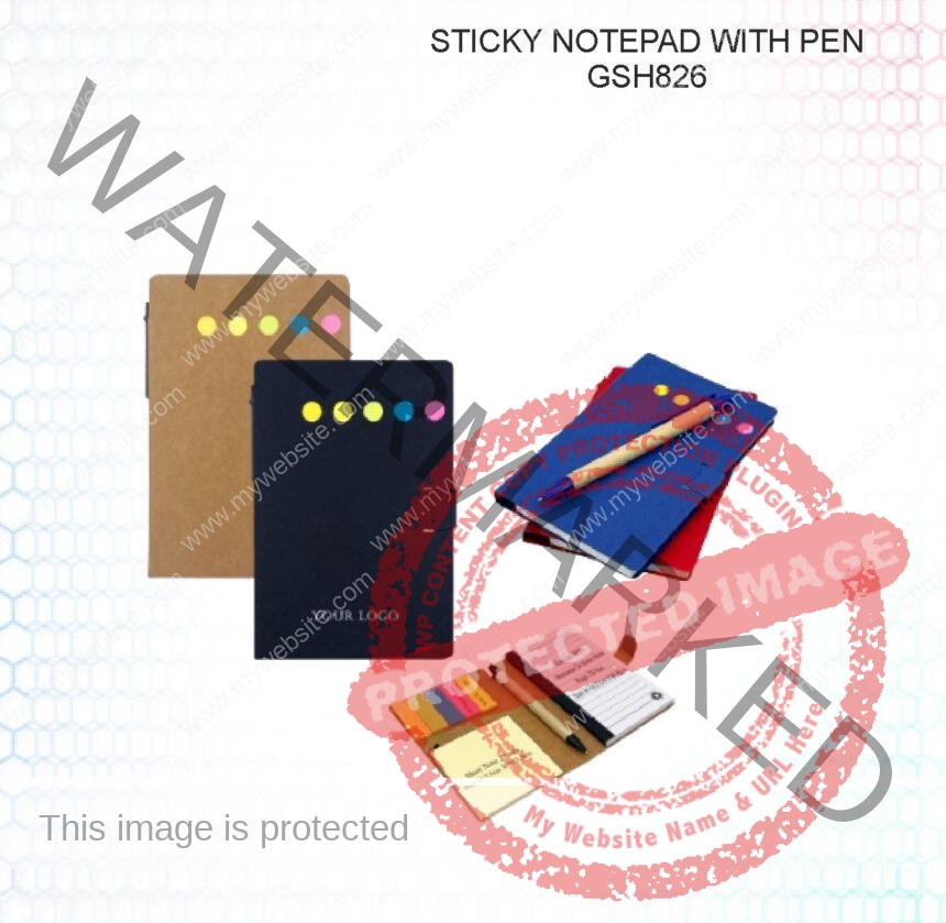 Eco Sticky Notepad With Ball Pen - Gifting Source