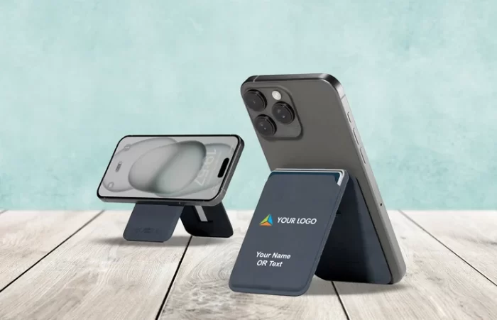 Magnetic Leather Wallet With Mobile Stand - Gifting Source