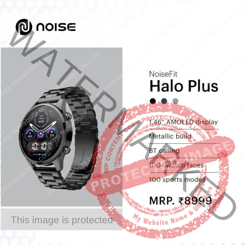 NoiseFit Halo Plus Smart Watch - 1.46" AMOLED Display - Gifting Source